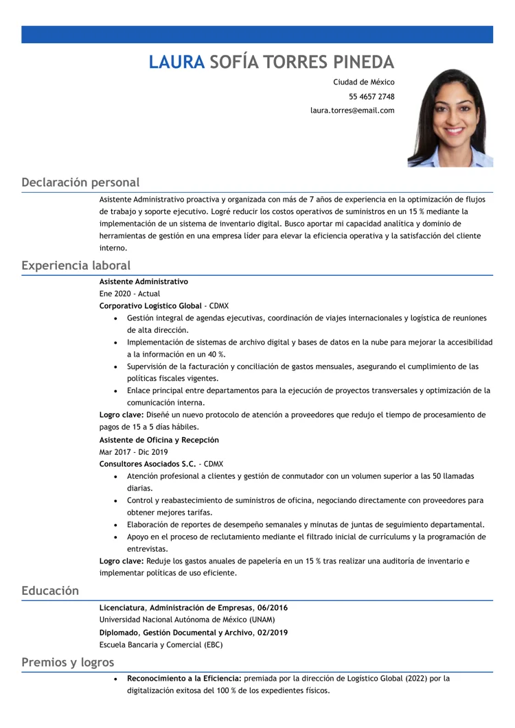 Formato de CV: 15 plantillas de currículum profesional
