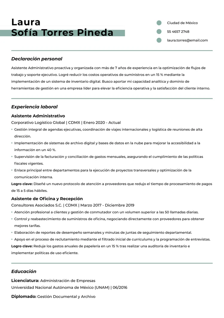 Formato de CV: 15 plantillas de currículum profesional